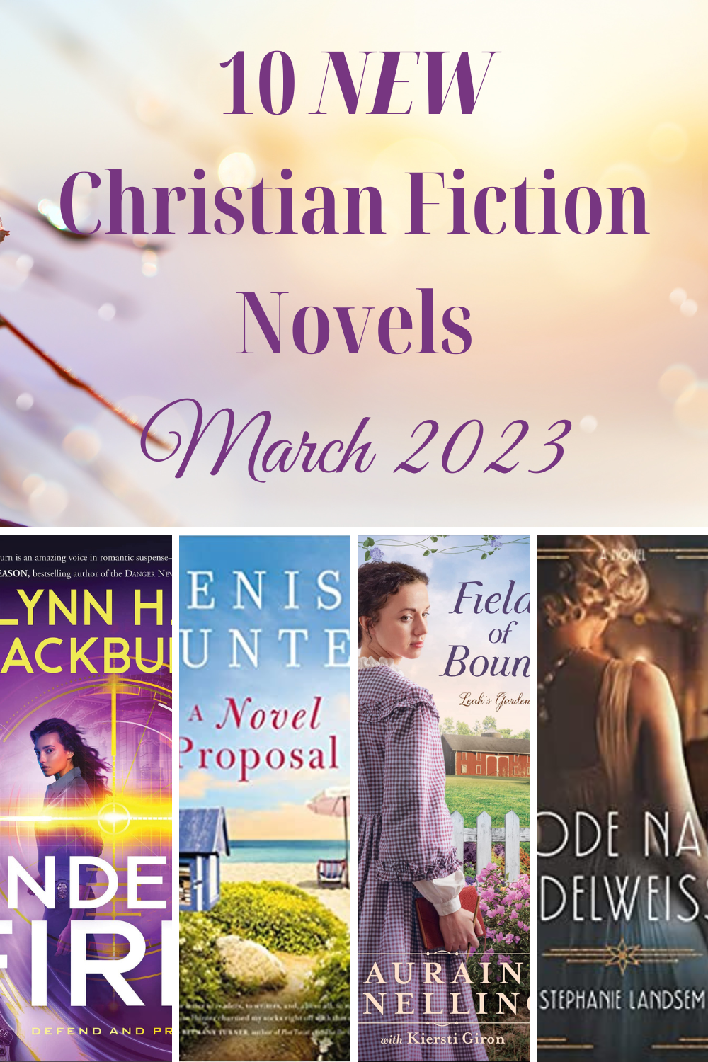 10 Christian Fiction Books Arriving March 2023 – Abigail M Thomas
